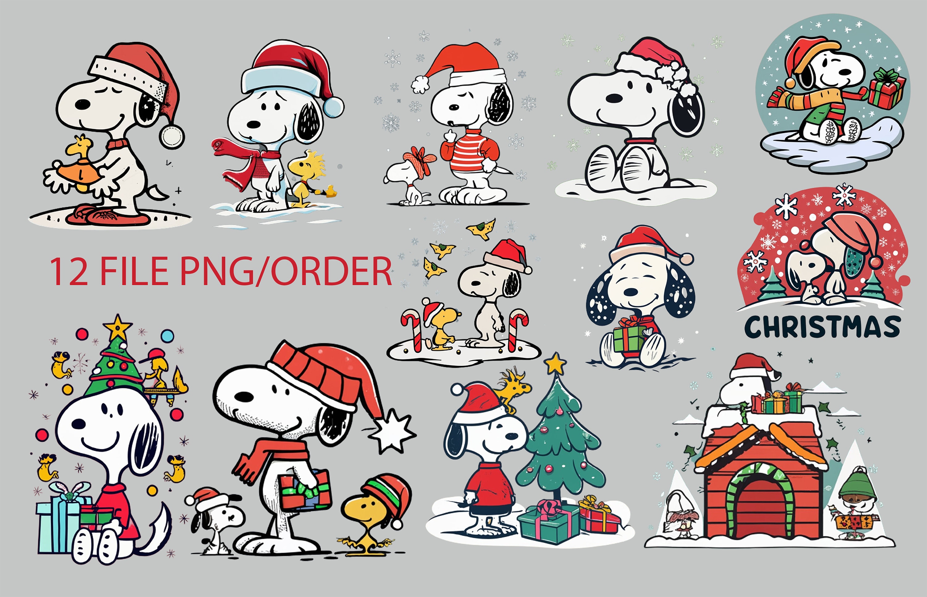 Snoopy Christmas Clip Art