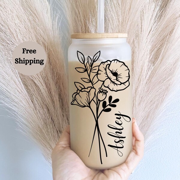 Personalized Glass Cup - Etsy