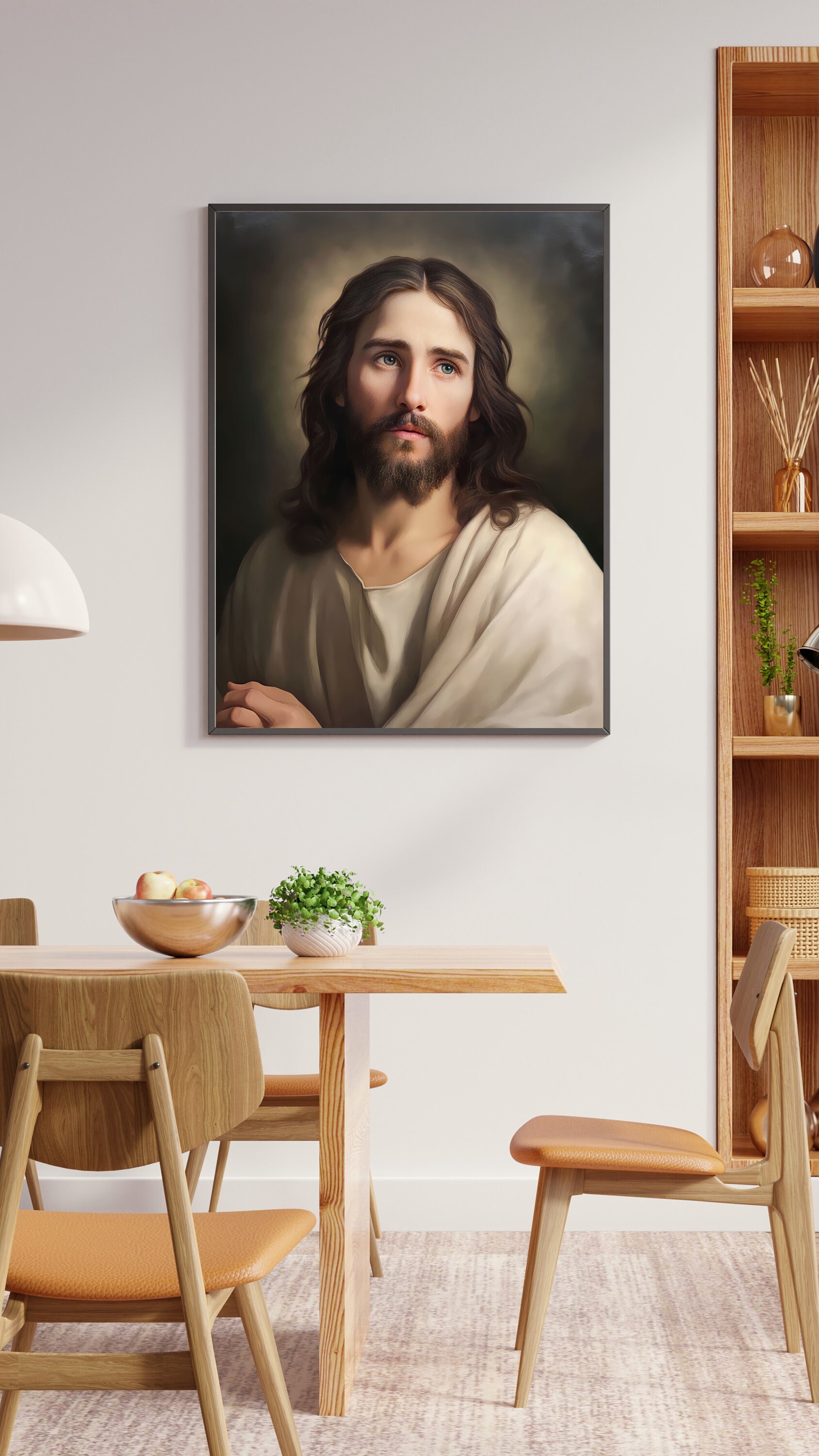 Jesus Christ Jesus Wall Art Religious Art Christian Wall - Etsy
