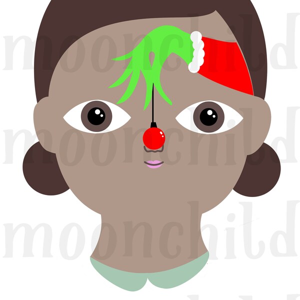 Grinch Face Paint Menu Board - Etsy