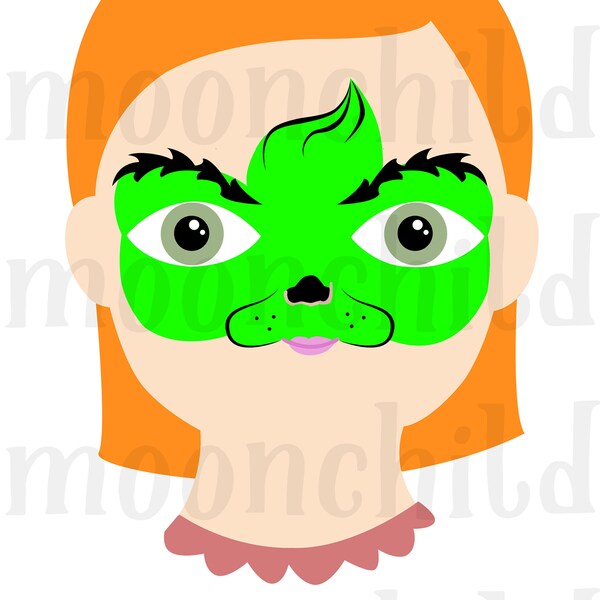 Grinch Face Paint Menu Board - Etsy