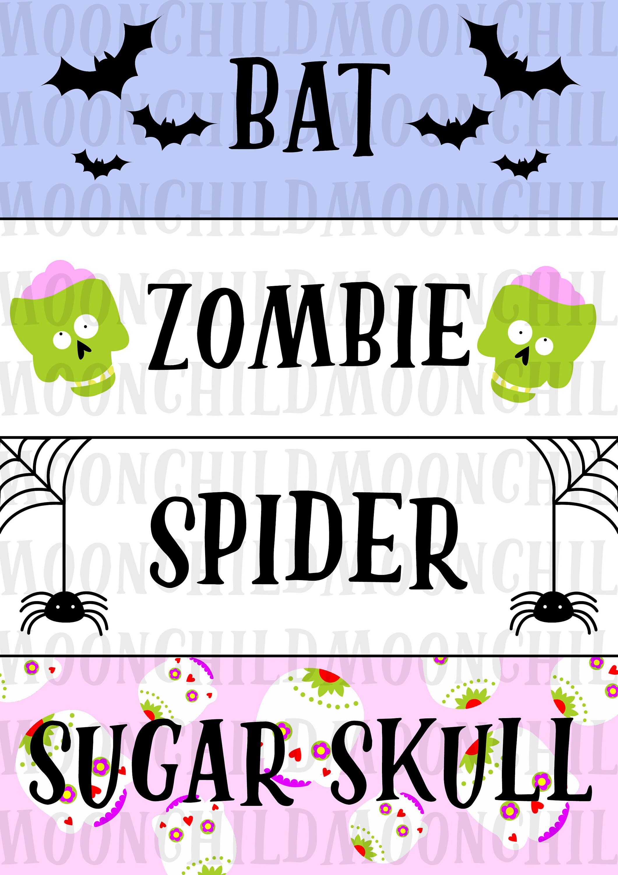 The Ultimate Face Painting Word Board 120 Menu Images to Download for ...