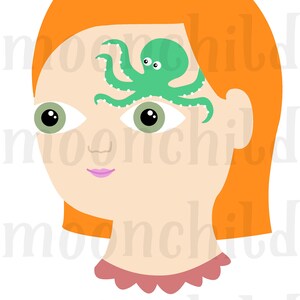 CUSTOM Face Painting Menu Board Image. Choose Any 6 Printable - Etsy