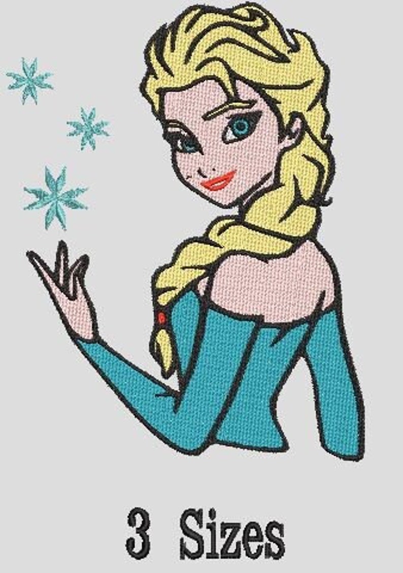 Elsa Machine Embroidery Designs at Charles Parker blog