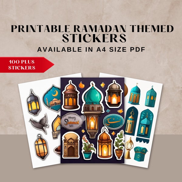 Ramadan Stickers - Etsy