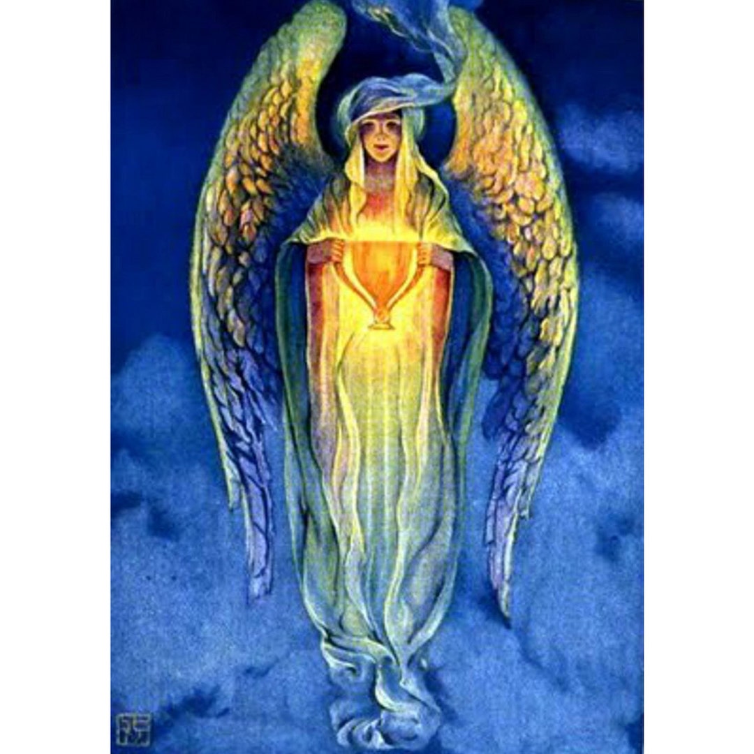 Angel Spirit of Christmas Art Photo Print Digital Download - Etsy