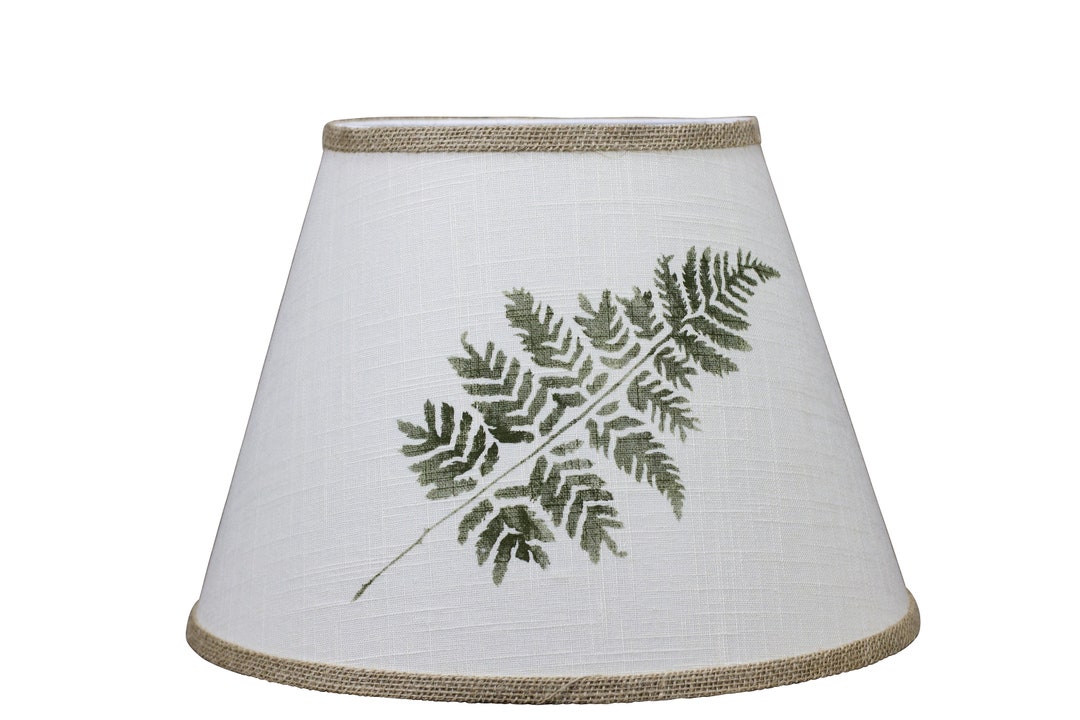 Lamp Shade 16 Empire Fern Stencil - Etsy