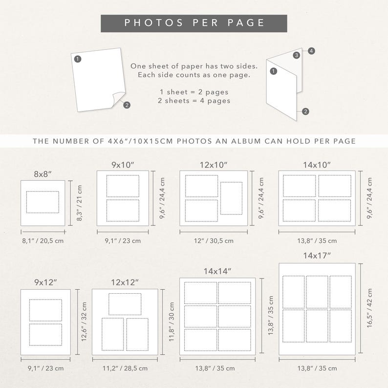 Linen Wedding Photo Album | Large Personalized Scrapbook | Traditional ...