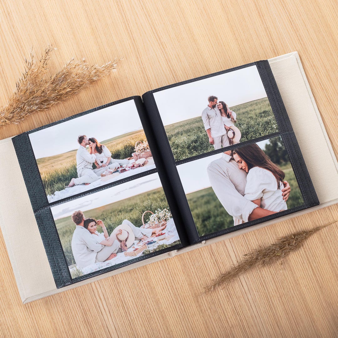 Photo Album With Sleeves for 40-400 4x6" / 10x15cm Photos | Custom ...
