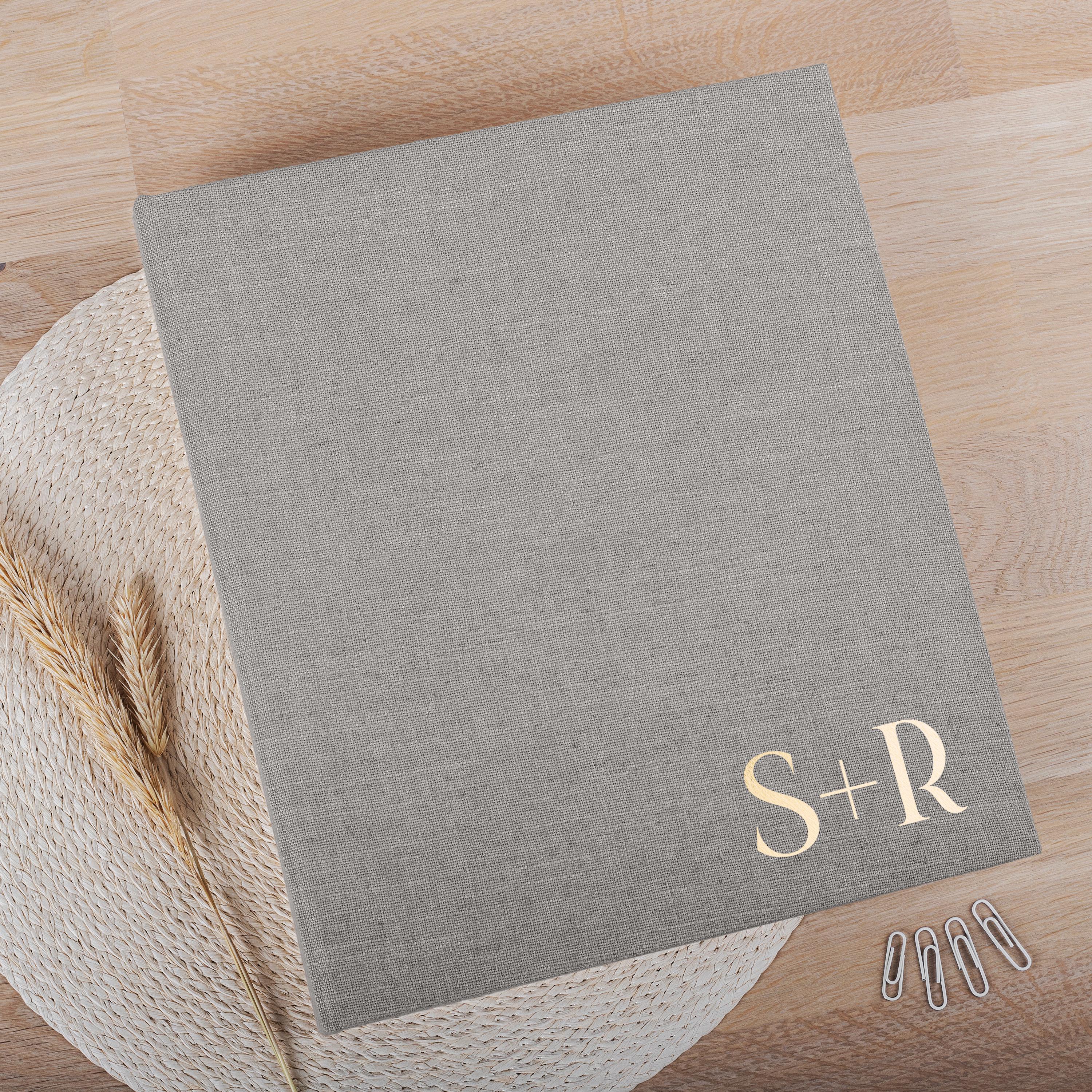 Personalized Portfolio Ring Binder for A4 Paper & A4 Plastic Sleeves ...