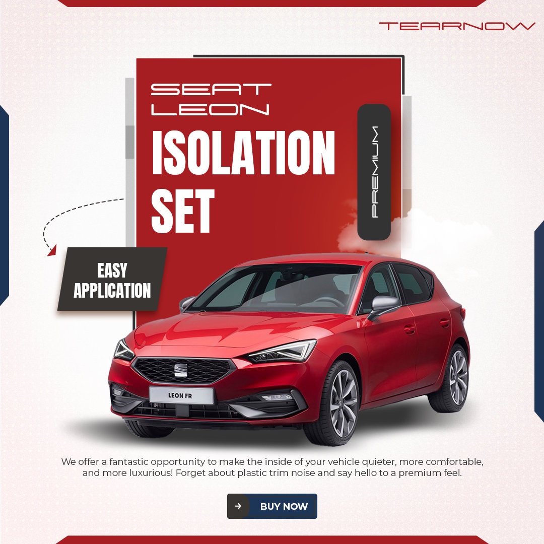 Seat Leon MK4 (2020-2024) Trim Sound Reducing Comfort/isolation Set ...