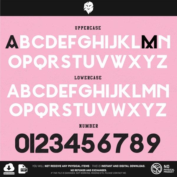 Inter Miami Font - Etsy