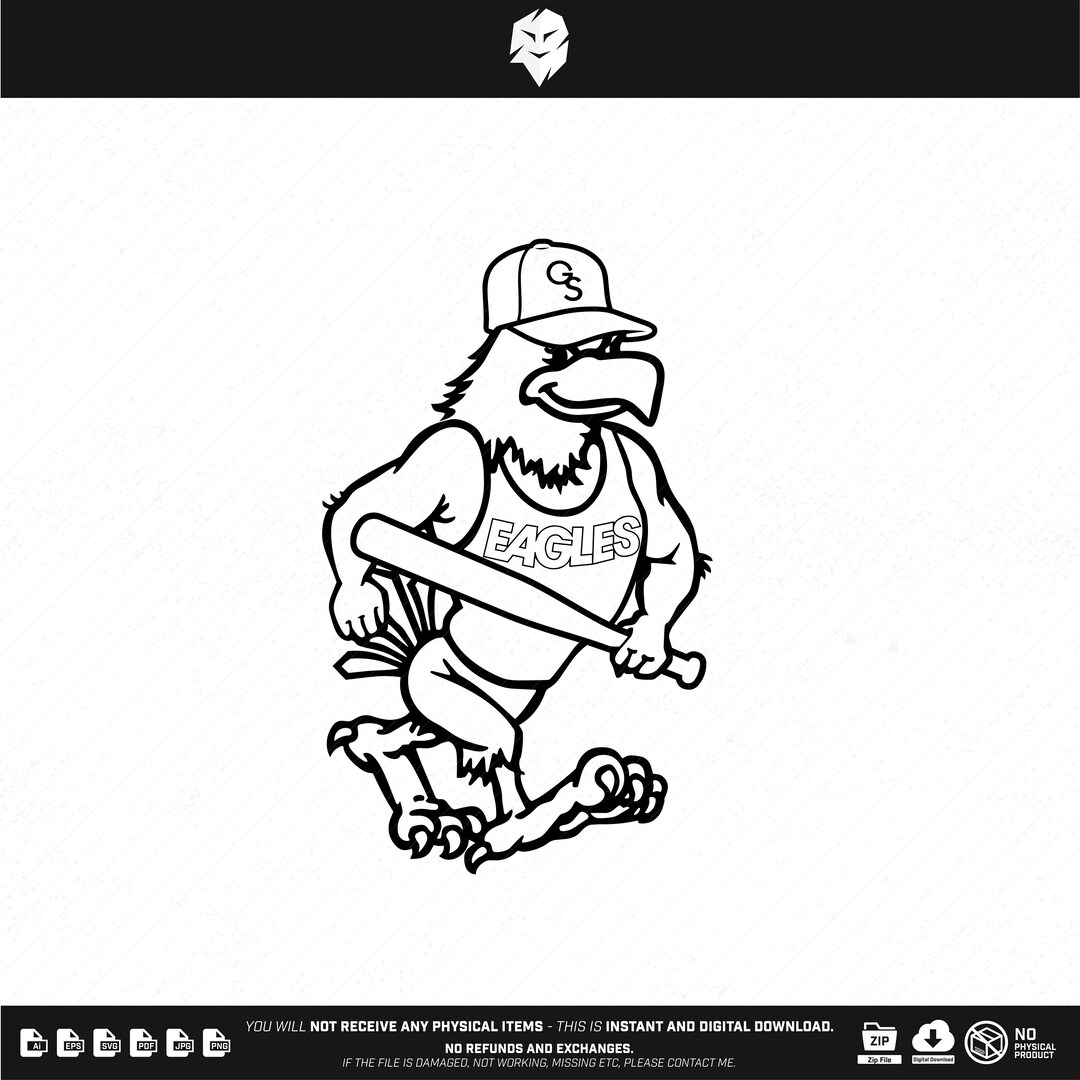 Gus Baseball Vector (ai, Eps, SVG), PDF, and Image (jpg, Png) - Etsy