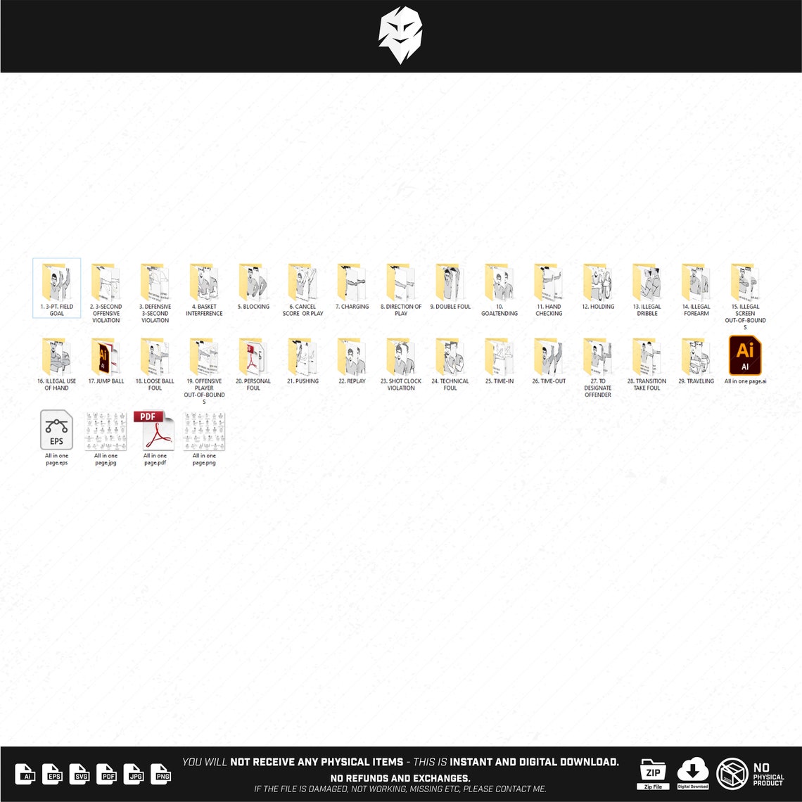 Basketball Referee Signal Vector (ai, Eps), PDF, and Image (jpg, Png ...