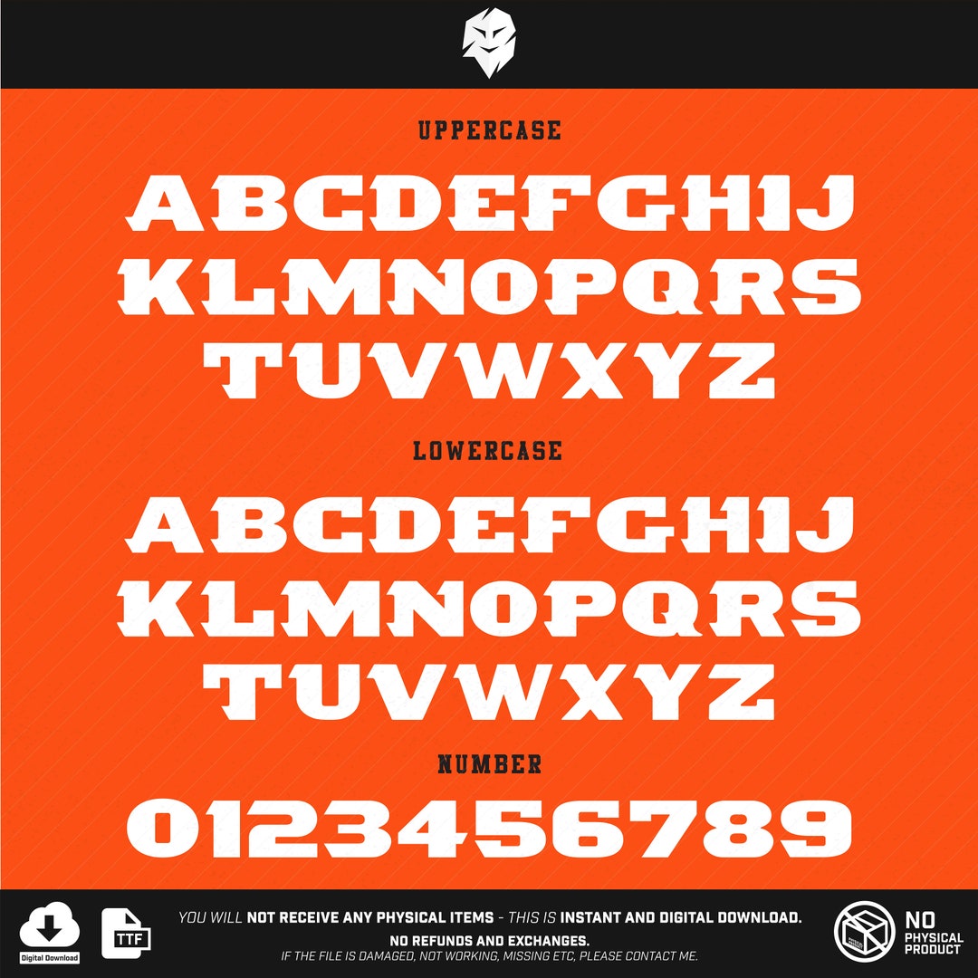 Cincinn4ti Bengals Font otf - Etsy