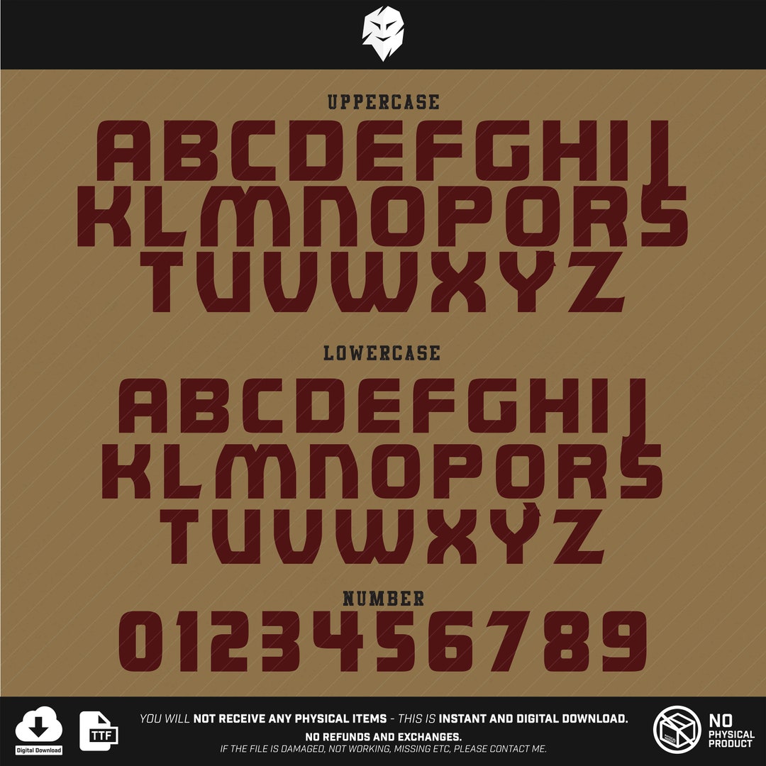 Tex4s Bobcats Font otf - Etsy