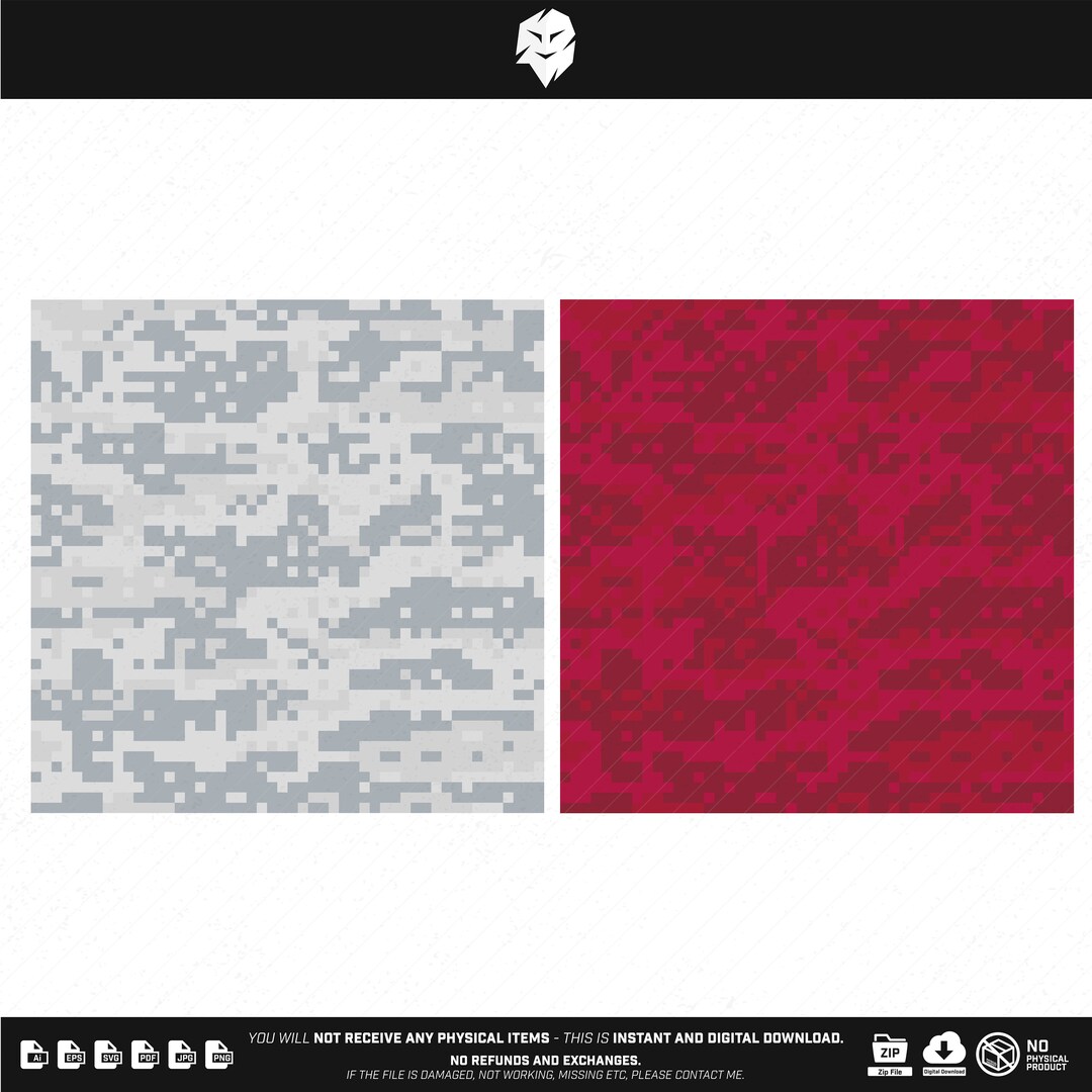 Buck3yes Army Pattern Vector (ai, Eps, SVG), PDF, and Image (jpg, Png ...