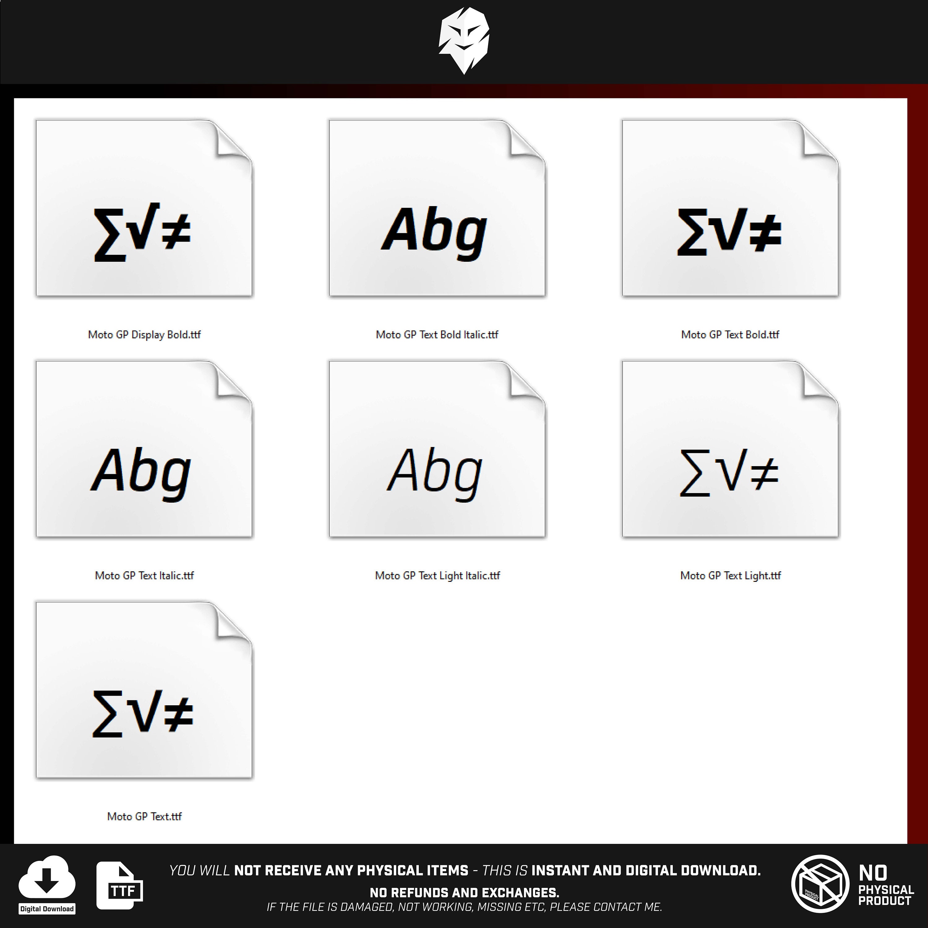 Mot0gp Font (ttf) - Etsy
