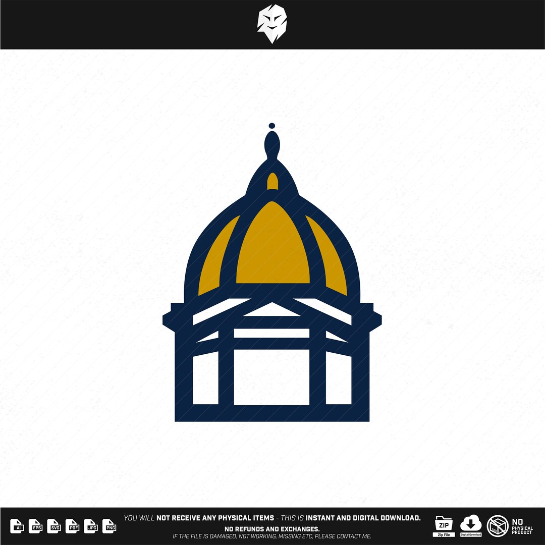 ND Dome Vector (ai, Eps, SVG), PDF, and Image (jpg, Png) - Etsy