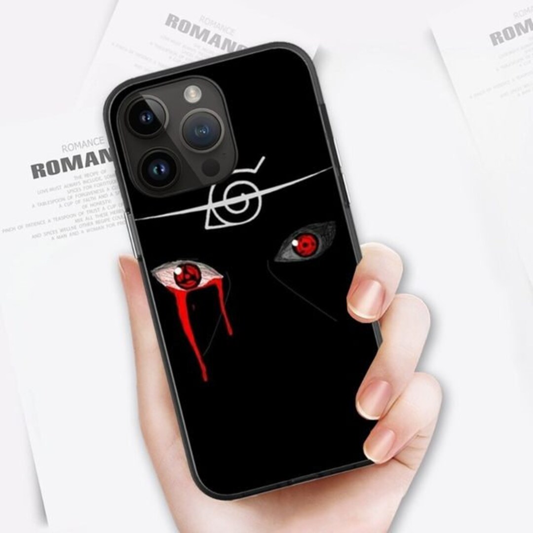 Naruto Sasuke Phone Case for iPhone 15 14 13 12 11 X XR XS XSMAX 8 7 ...
