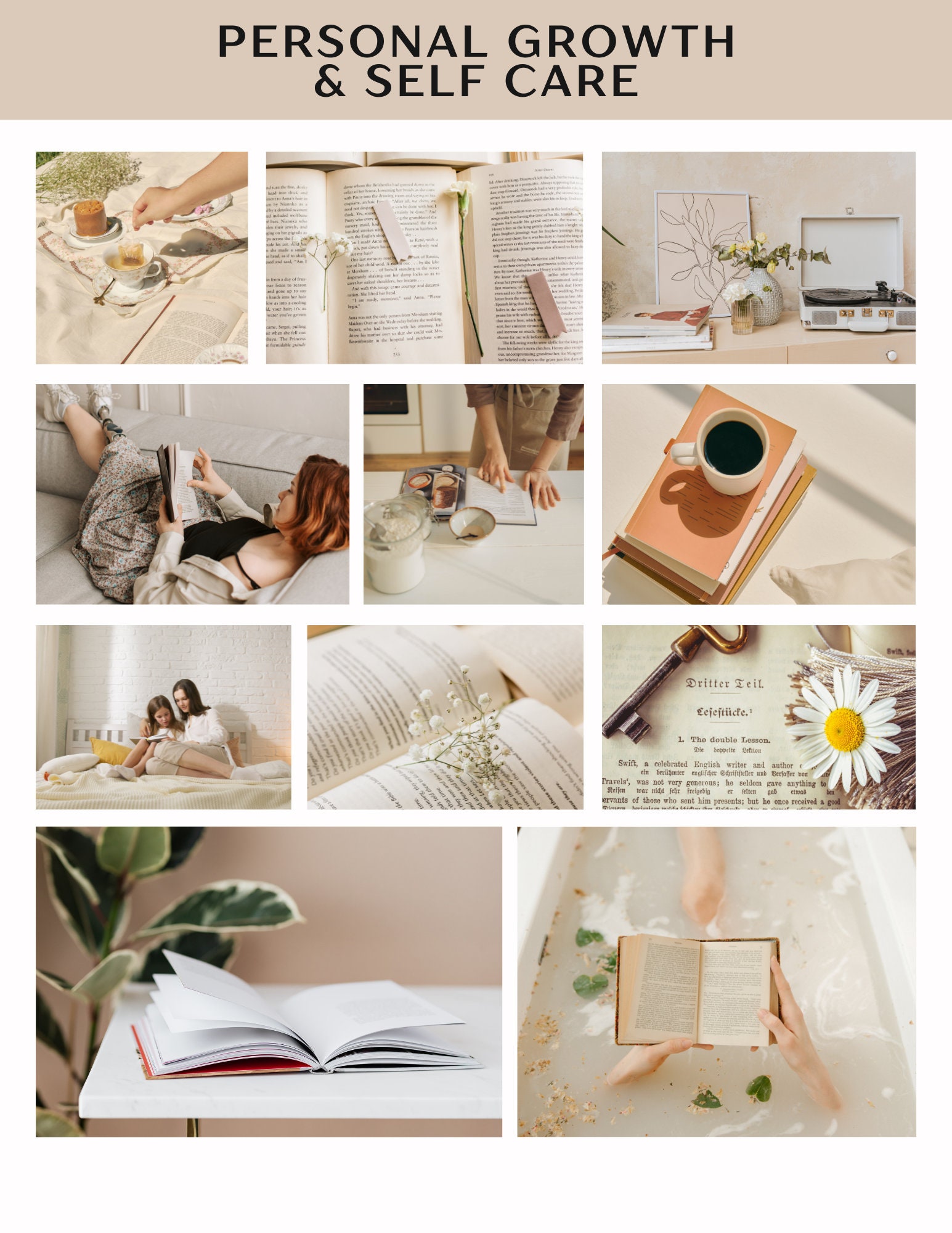 Printable Vision Board Bundle, Affirmations, Manifestation, Vision ...