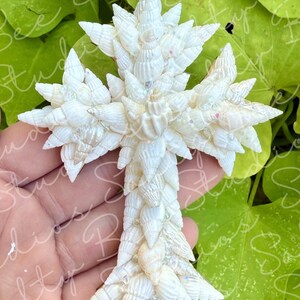 Handmade Seashell Shell Cross Easter Decor Beach Wall Hanging Art - Etsy