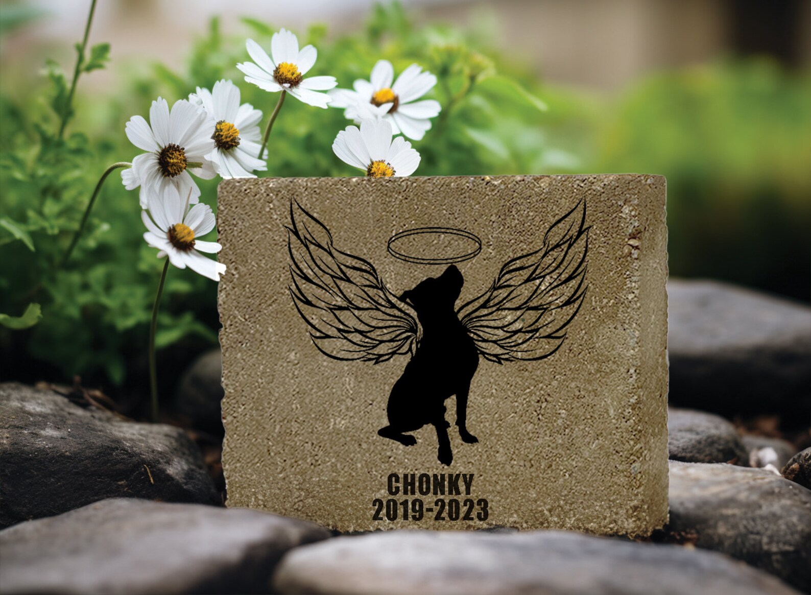Personalized Memorial Stone for Dog, Pet, Lovers One Vintage ...