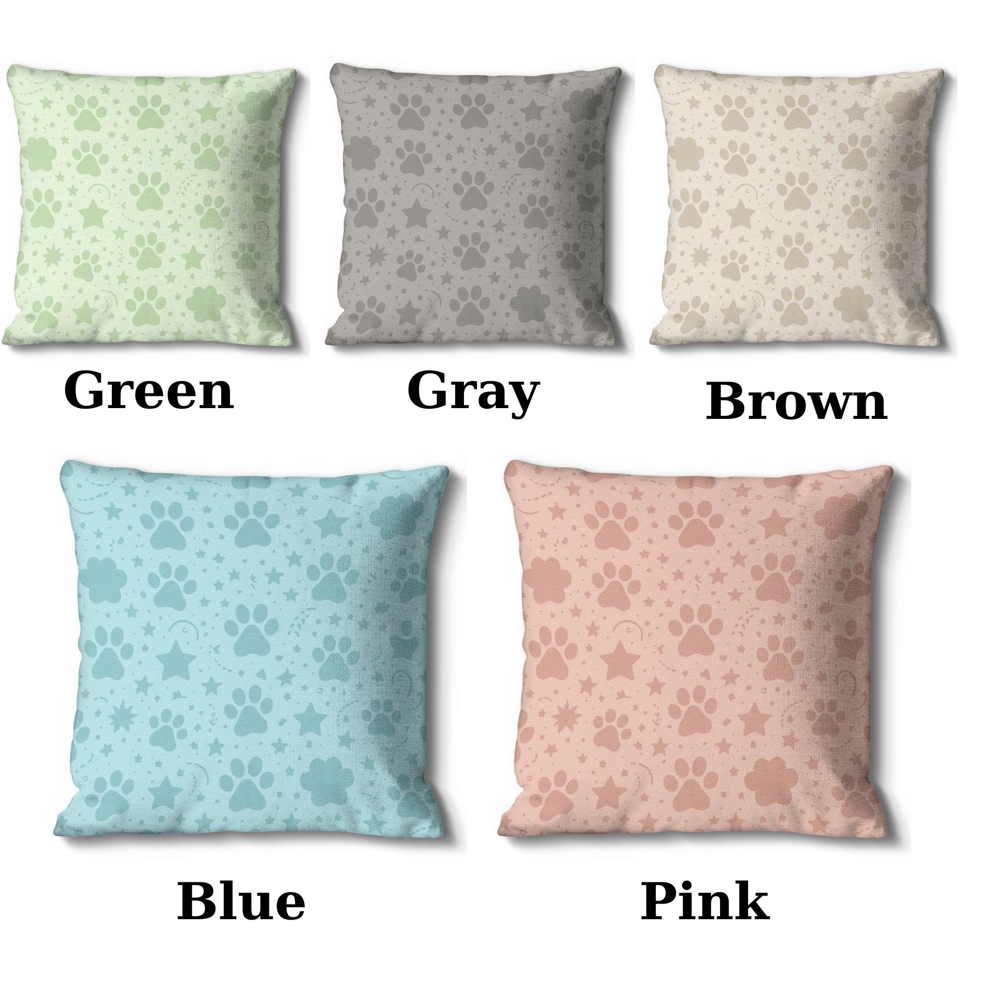 Custom Pet Photo Pillow With Photo Collage of Your Pet Pillow, Custom ...