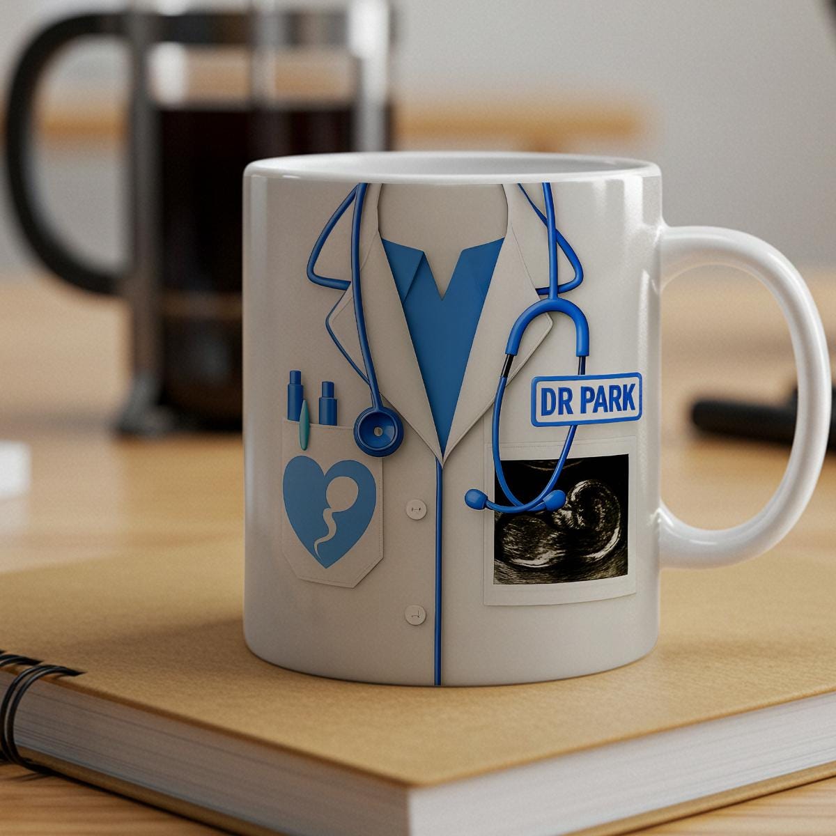 Personalized Nurse Mug, Custom Doctor Coffee Cup With Name and ...