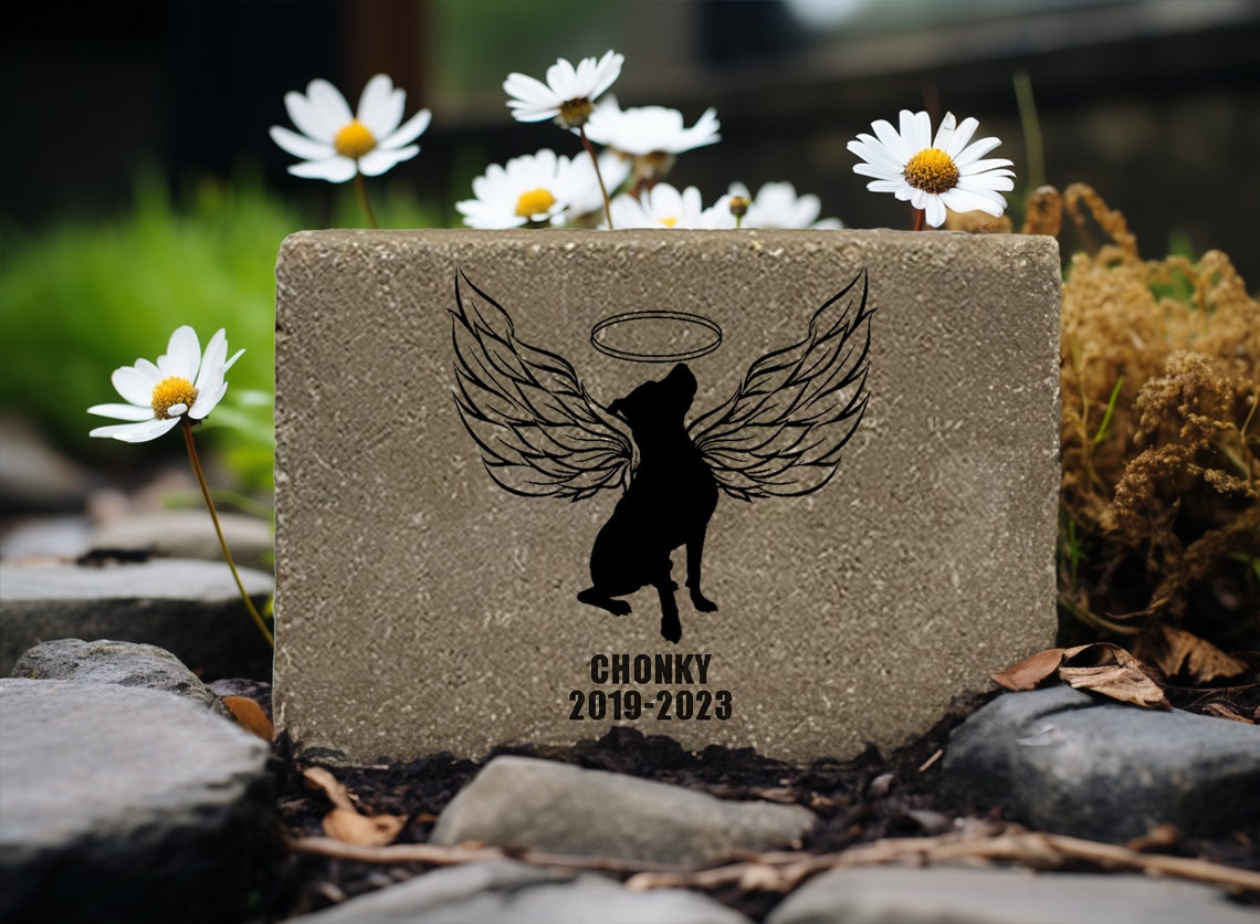 Personalized Memorial Stone for Dog, Pet, Lovers One Vintage ...