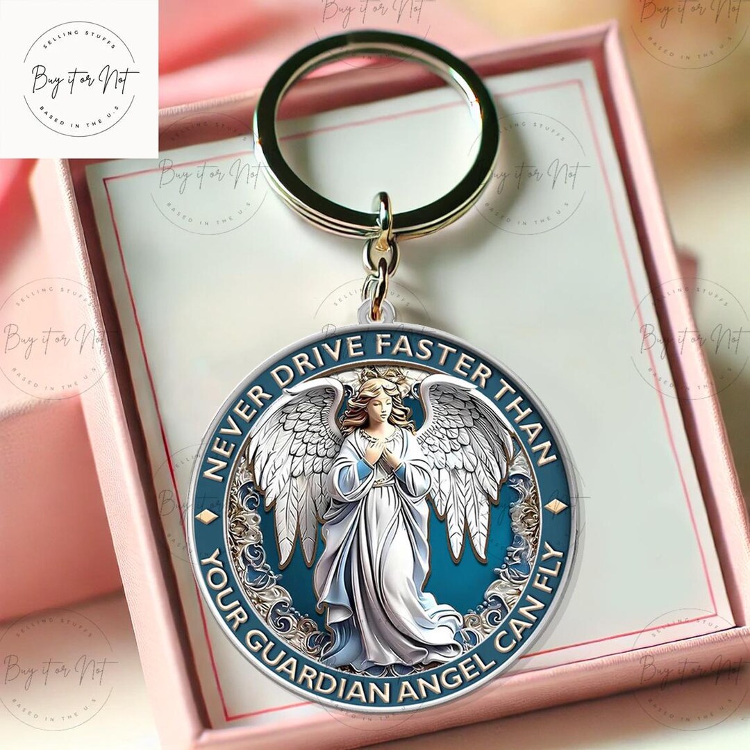 Personalized Never Drive Faster Than Your Guardian Angel Can Fly ...