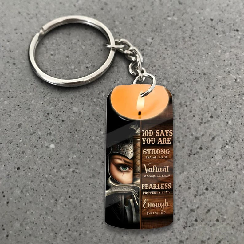 Personalized Woman Warrior of God, God Say You Are Strong Valiant ...