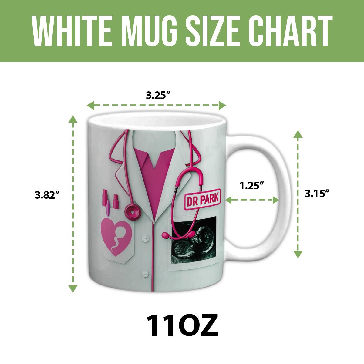 Personalized Nurse Mug, Custom Doctor Coffee Cup With Name and ...