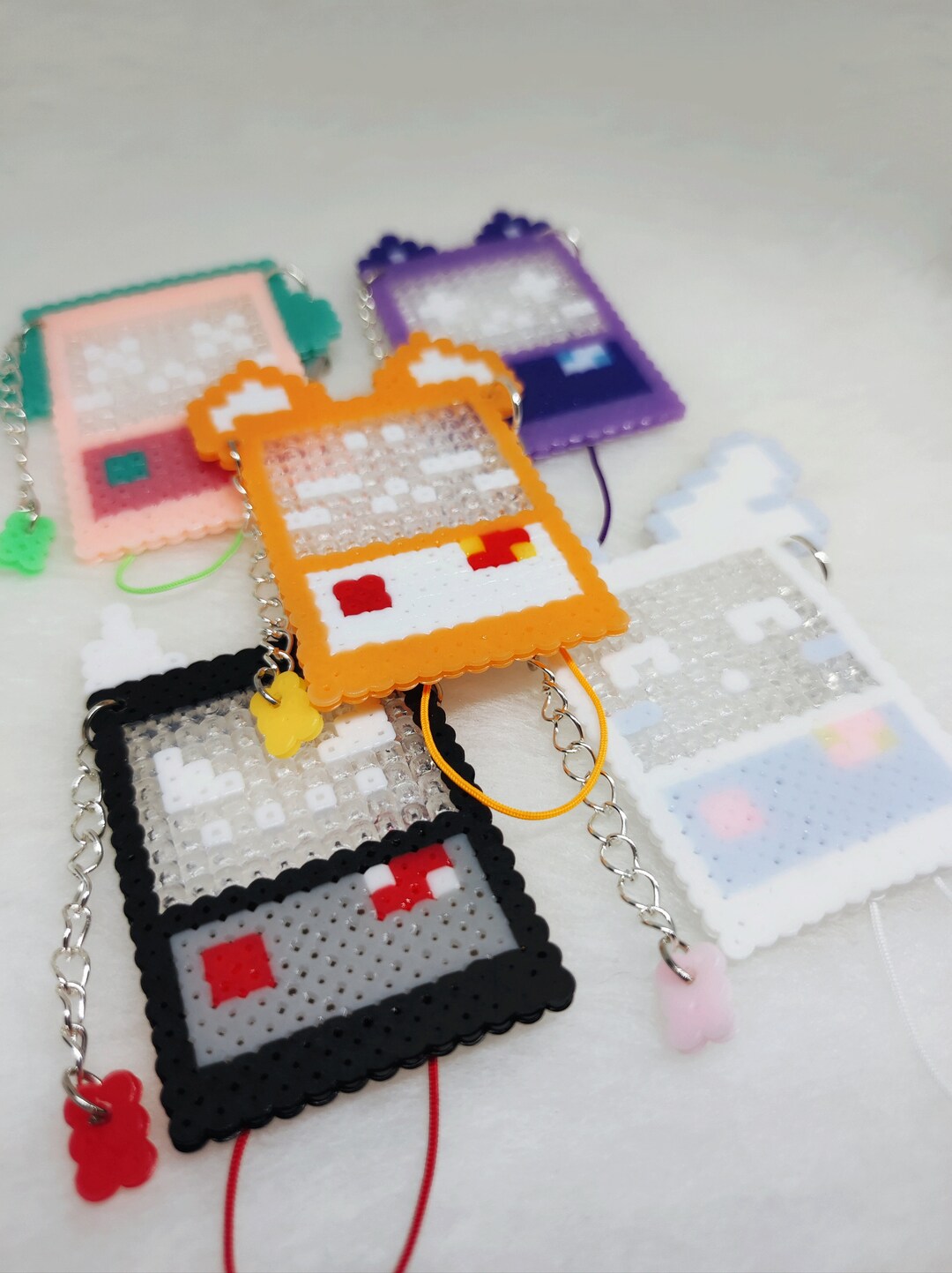 Gachapon Machine Blind Box, Random Hama Beads Keychain, Original ...