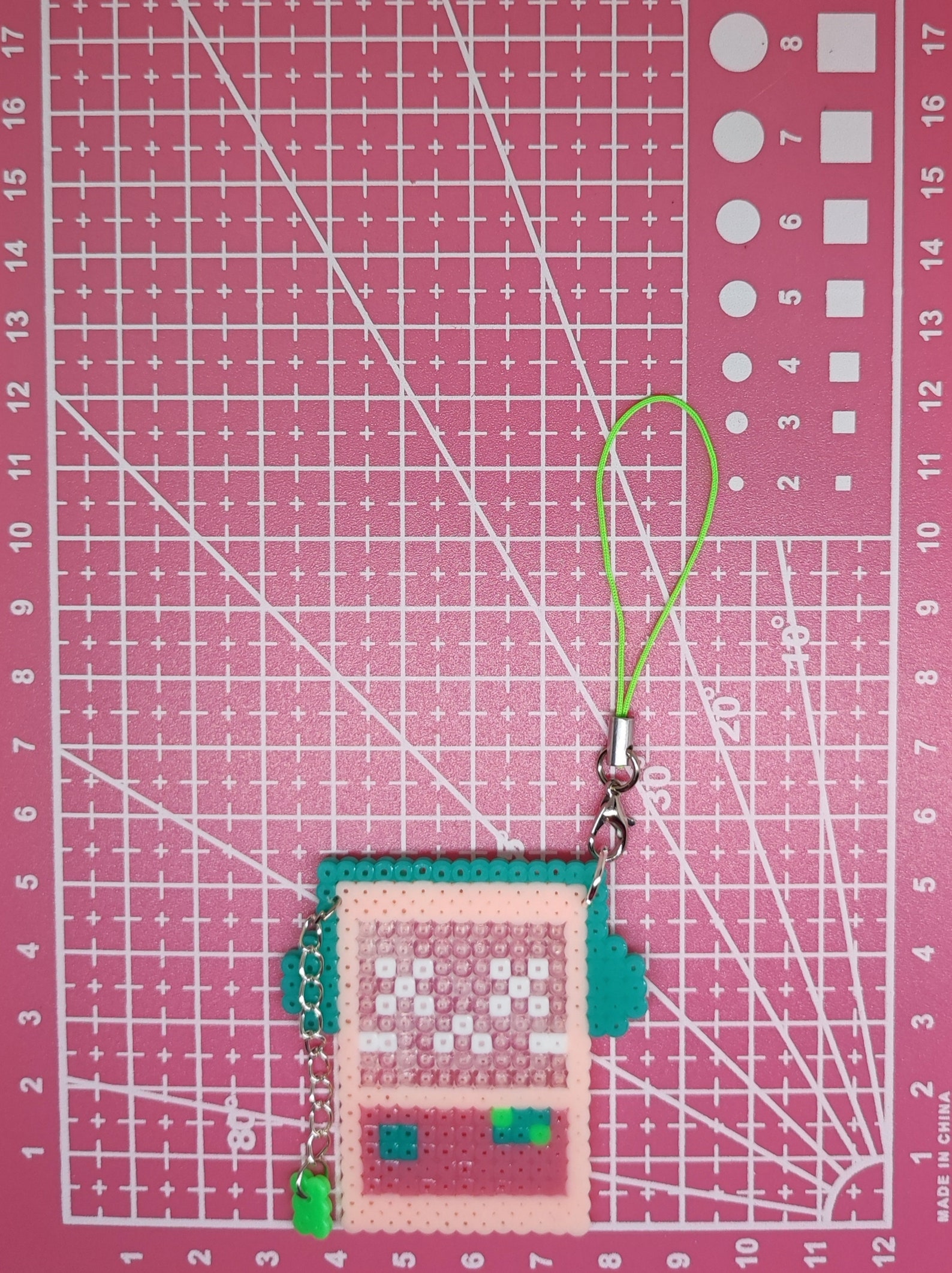Gachapon Machine Blind Box, Random Hama Beads Keychain, Original ...