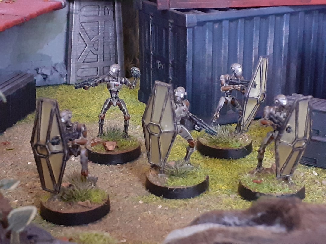 Bx-series Commando Droids (shields) - Star Wars Legion *professionally ...