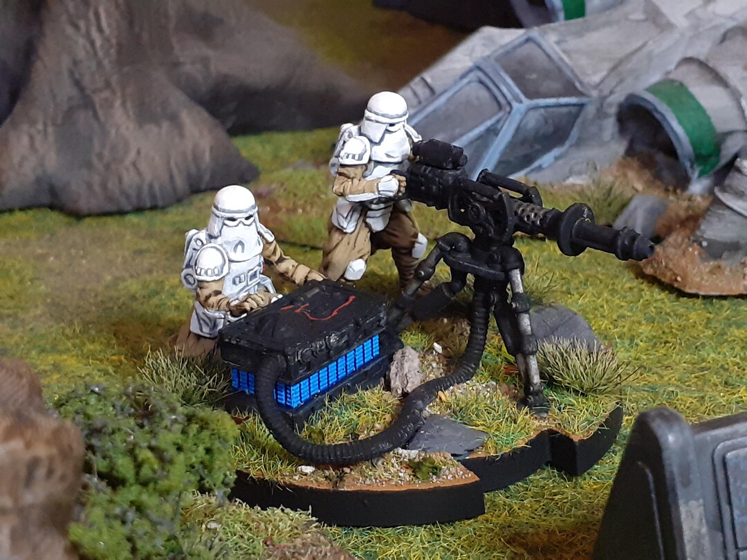 E-web Blaster (snowtroopers) - Star Wars Legion *professionally Painted ...