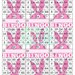 Rabbit Bingo Card Boards - Etsy
