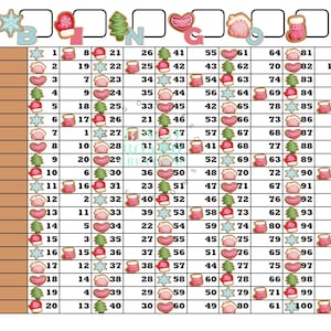 Double Action 100 Ball Bingo Boards - Etsy