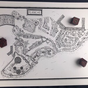 Fantasy Map - Planche City - Etsy