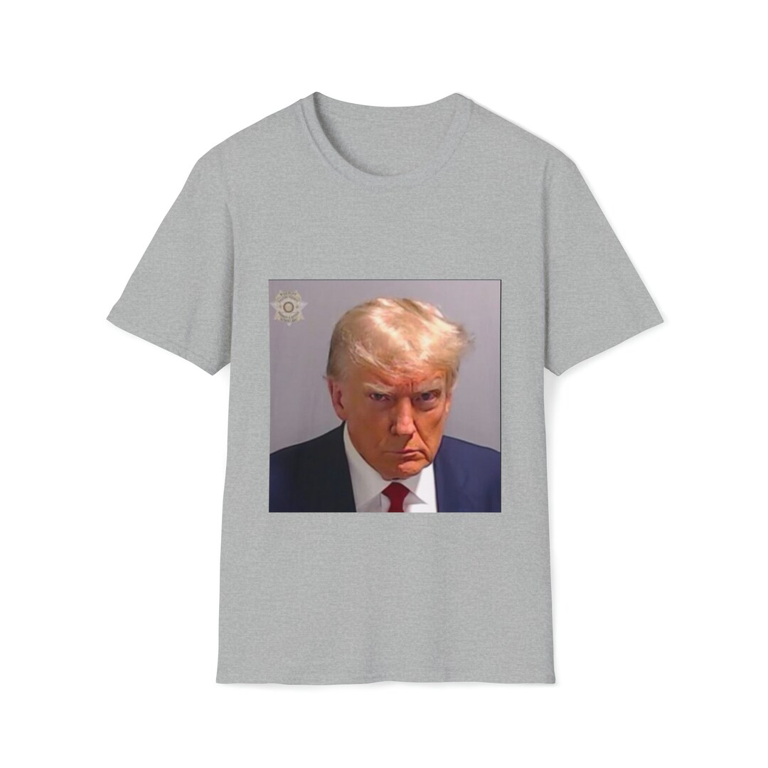 Donald Trump Official Mugshot T-shirt - Etsy