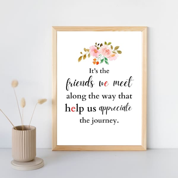 Friendship Quote - Etsy