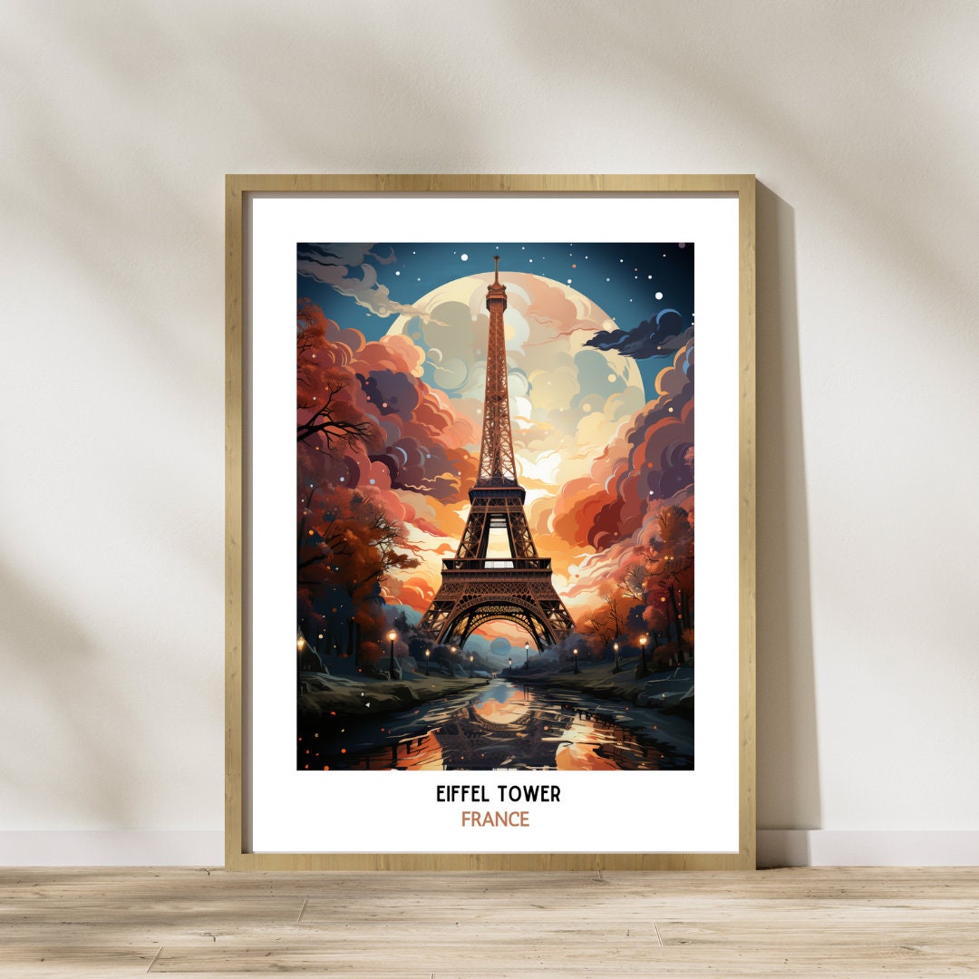 Eiffel Tower France Famous Places in the World - Etsy