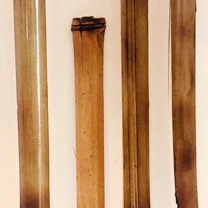 Bamboo Pole Wall Slats for Home Decor and Accent Wall 11.5 by Your ...