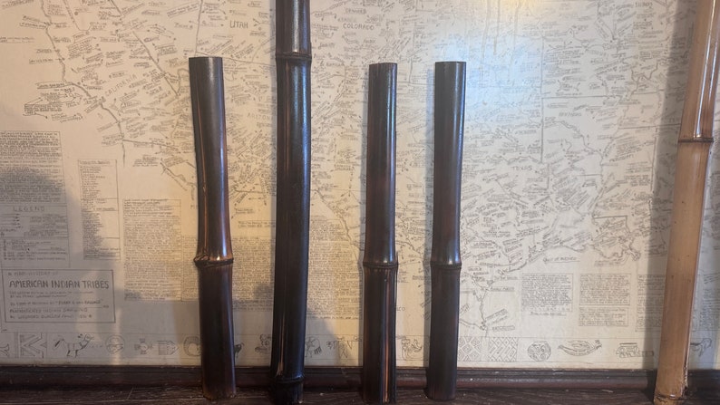 Bamboo Pole Wall Slats for Home Decor and Accent Wall 11.5 by Your ...