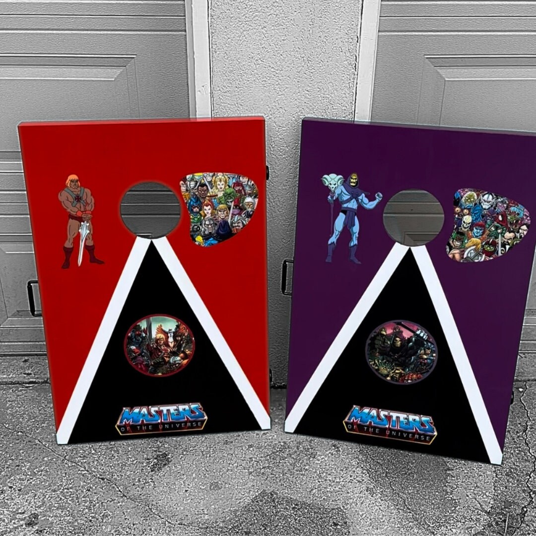 Masters of the Universe Custom Corn Hole Boards - Etsy