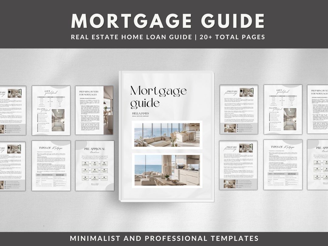 Mortgage Guide for Real Estate Agents Includes the Home Loan - Etsy