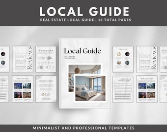 Local Guide Template Bundle, Real Estate Marketing Kit for Agents ...