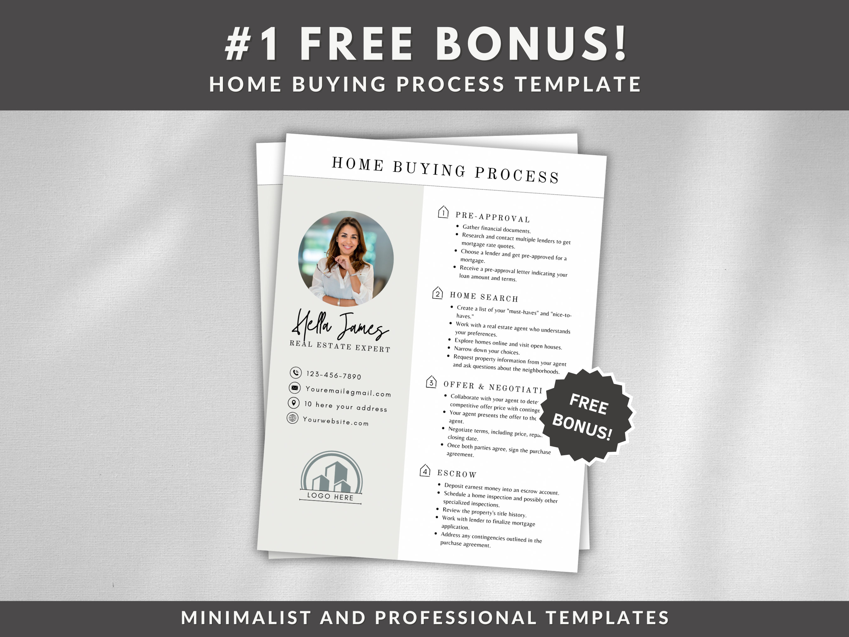 Seller Pre-listing Presentation, Real Estate Template, Real Estate ...