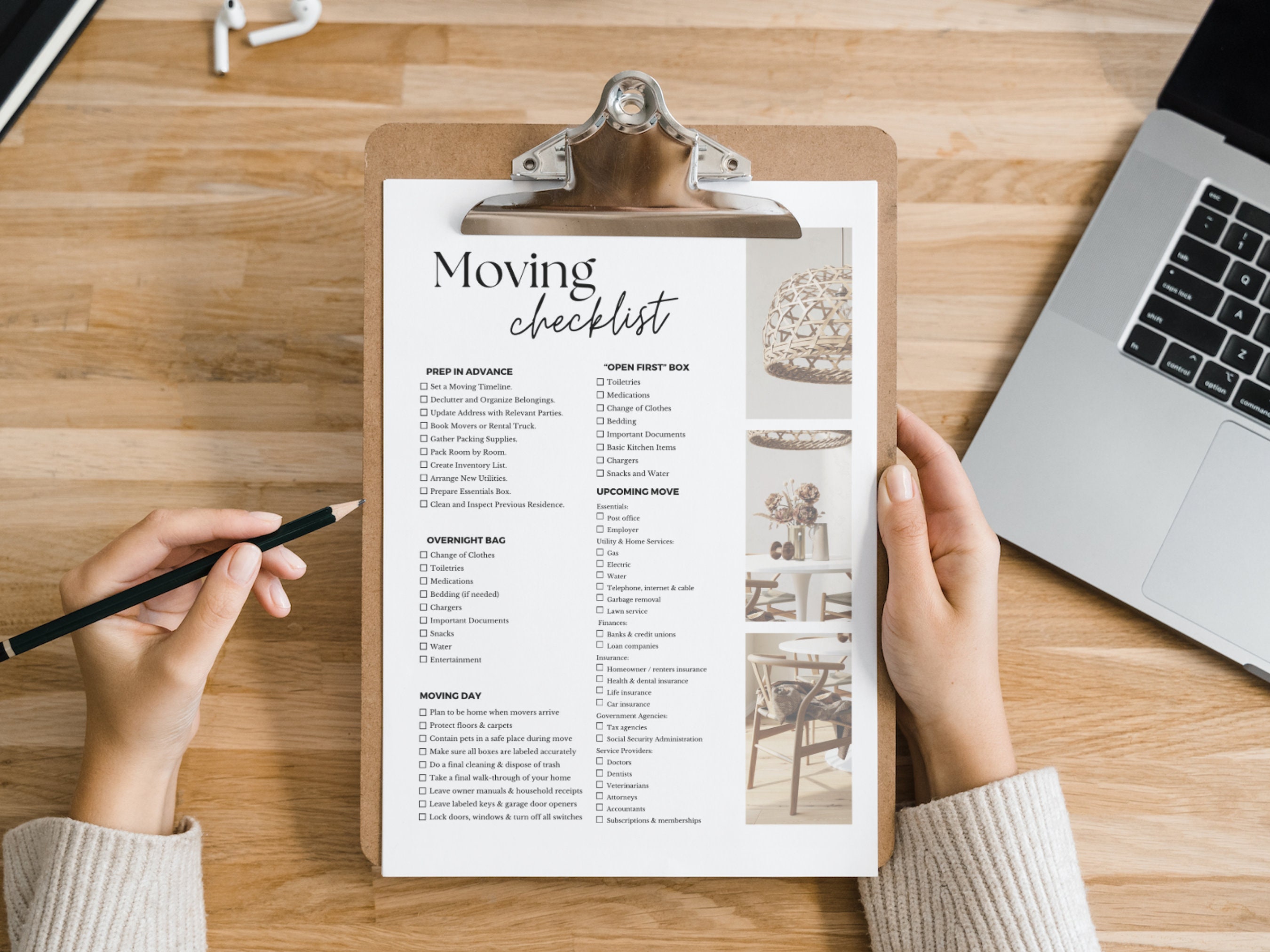 New Home Checklist First Apartment Checklist Moving - Etsy